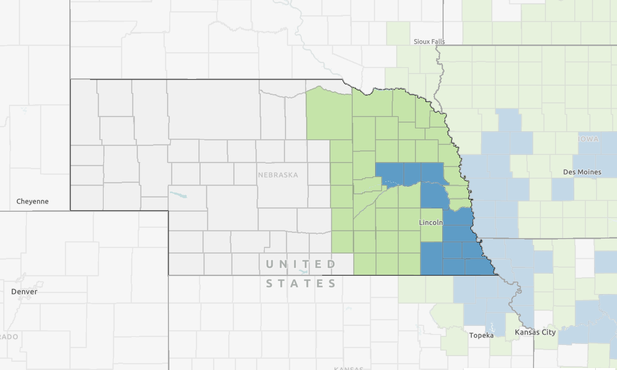 Map Gallery | All Things Nebraska